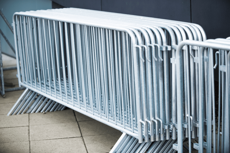 Easy Up Fence for Construction Sites - Mobile Fence Inc